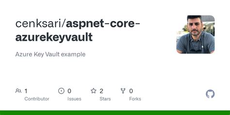 Github Cenksariaspnet Core Azurekeyvault Azure Key Vault Example