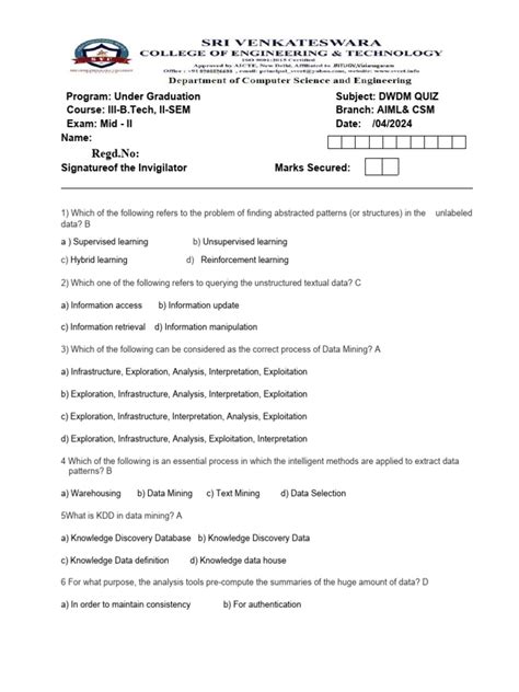Dwdm Online Bits Pdf Cluster Analysis Data Mining