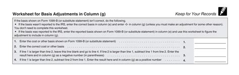 Irs Form 8949 Instructions Sales And Dispositions Of Capital Assets