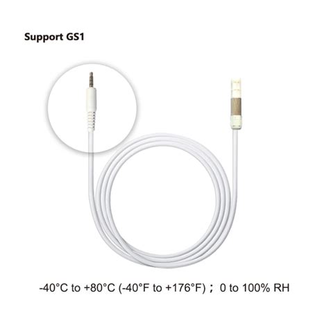 Ubibot Th30s B 3m R Audio External 3 Metre Temperature And Humidity Probe