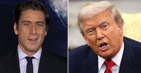 David Muir Halts Newscast To Share Updates As Trumps Revenge Campaign