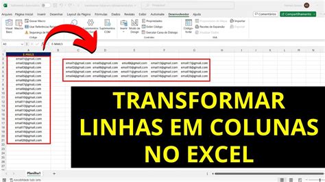 Tutorial Do Excel Como Inserir Várias Colunas Em Uma Célula No Excel