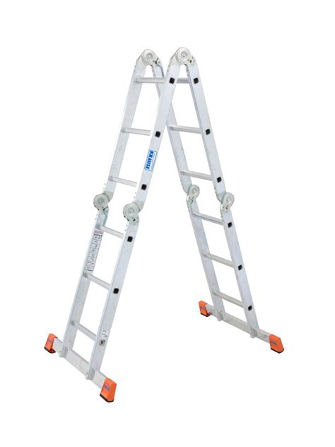 Krause Multimatic Uniwersalna Drabina Aluminiowa Przegubowa Z Platformą