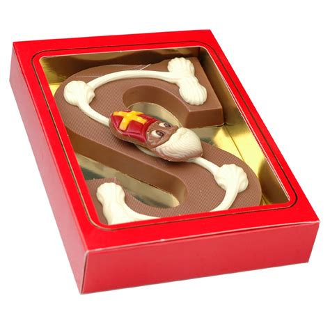 Luxe Chocoladeletter 240 Gr A T M Z Logochoc