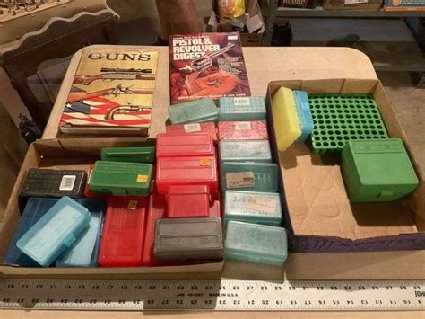 Reloading Boxes Gun Books Legacy Auction Company