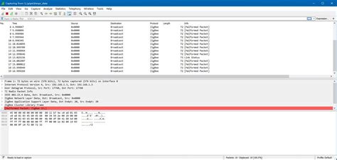 如何使用免费的wireshark做zigbee Sniffer抓包工具？ Zigbee 和 Thread 论坛 Zigbee 和 Thread E2e™ 设计支持