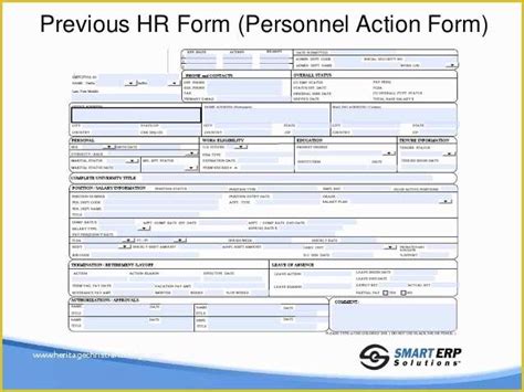 60 Personnel Action Form Template Free Heritagechristiancollege