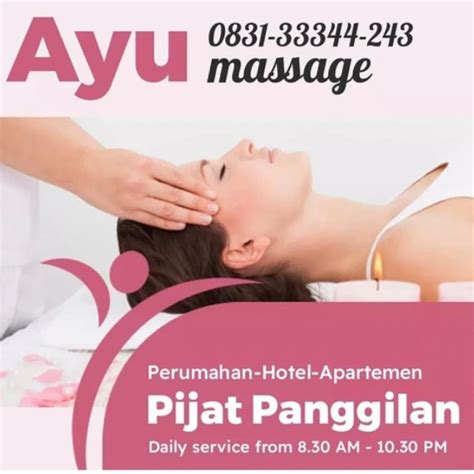 Pijat Serpong Ayu Massage (@pijat.serpong) • Instagram photos and videos