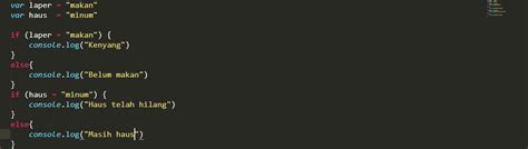 percabangan if else dalam javascript by andi saputra medium