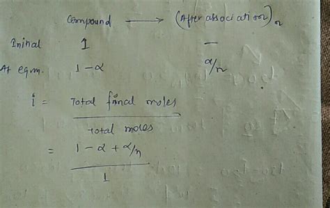 Explain Degree Of Dissociation