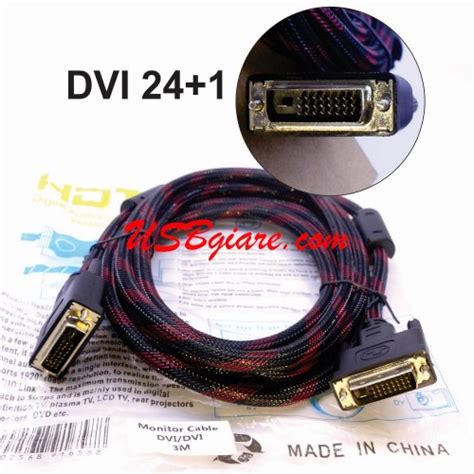 Cáp Dvi 3m Chuẩn Dvi D 24 1 Dual Link