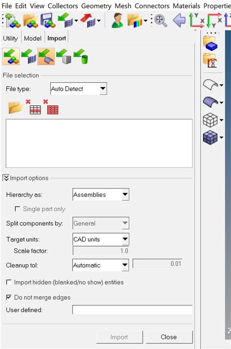 Importing Geometry In Hypermesh — Altair Community