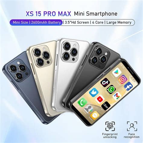 Xs15 Pro Max Mini Smartphone Android 8 1 Dual Sim 3g 4g Network 3gb Ram