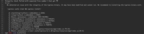 Failed To Run Cypress 1202 On Centos7 · Issue 25081 · Cypress Io