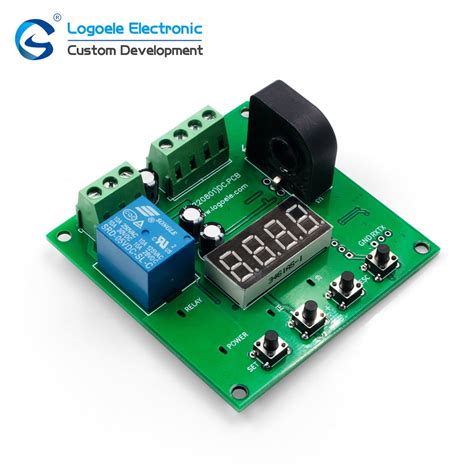 dc current detection sensor with display
