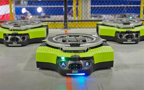 proteus is amazon s first fully autonomous warehouse robot