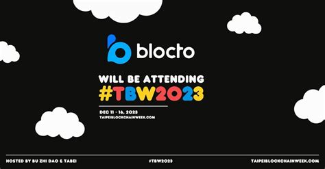 blocto token to participate in taipei blockchain week in taipei on