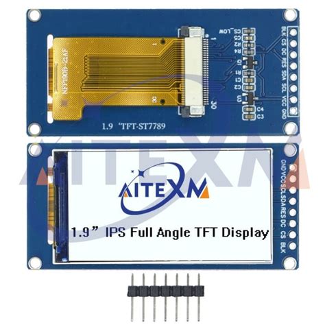 19 Inch Ips Full Angle Tft Display Screen Lcd Color Display Module Spi Serial Port High