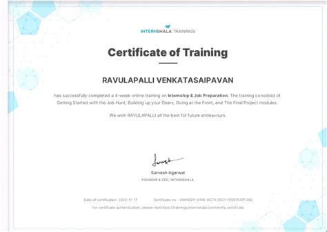 Sai Pavan On Linkedin Internshala Html Css Bootstrap Dbms рнp