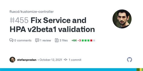 Fix Service And Hpa V2beta1 Validation By Stefanprodan · Pull Request