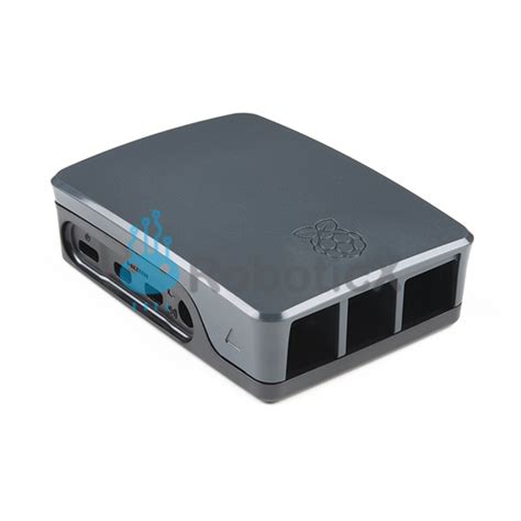 Official Raspberry Pi 4 Case Black Gray RoboticX