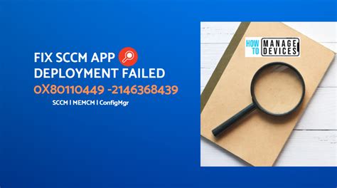 Htmd Community New Post 🕵️ Fix Sccm Application