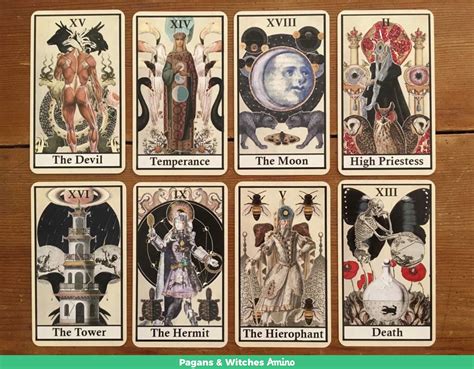 Tarot Cards Paintings At Paul Nichols Blog