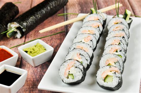 Shrimp Maki Sushi Roll Recipe Home Chef