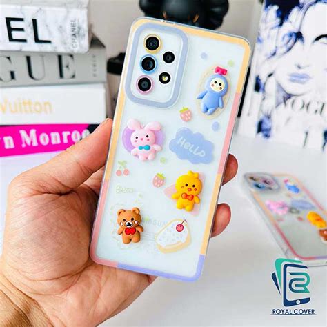 قاب گوشی عروسکی دخترانه سامسونگ رویال کاور