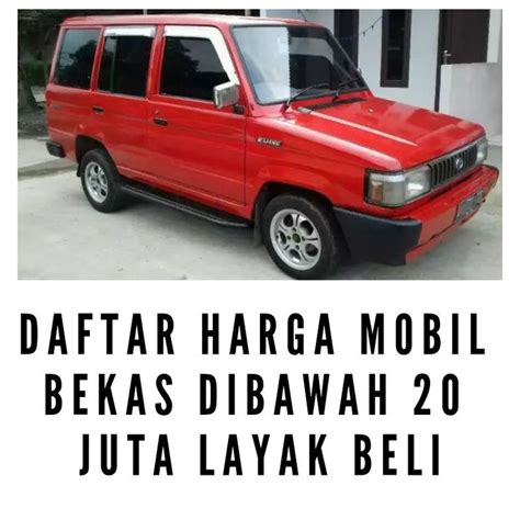 Populer Daftar Harga Mobil Murah Mobil Murah