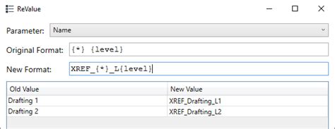 Revalue Wildcard Instead Of Name · Issue 554 · Pyrevitlabs
