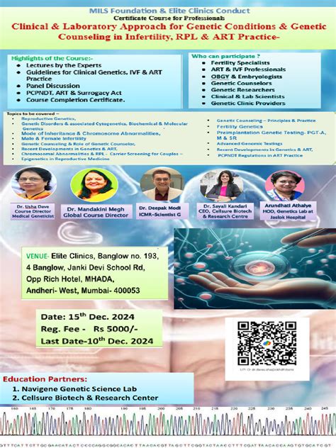 Clinical And Laboratory Approach For Genetic Conditions And Genetic