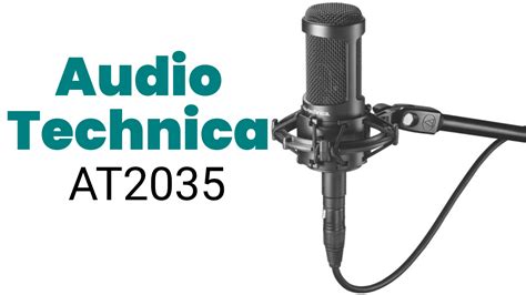 Audio Technica At2035 Condenser Microphone Terry Carter Music Store