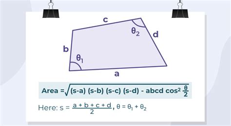 Quadrilateral Area Formula Types Properties And Examples 47 Off
