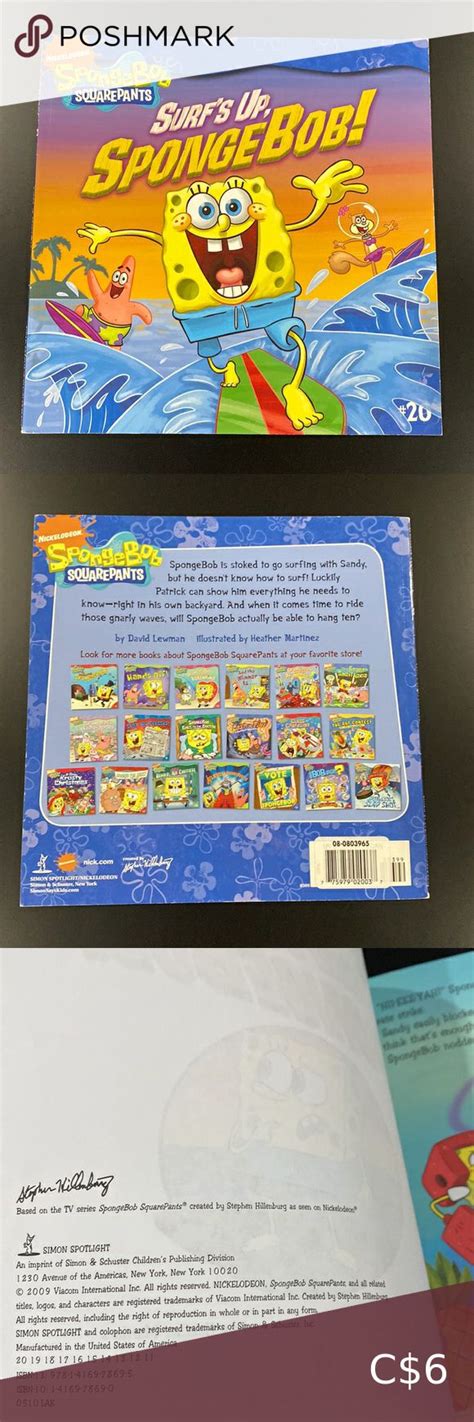 4 12 🏷 Spongebob Squarepants 20 Surfs Up Spongebob By David Lewman Spongebob Spongebob
