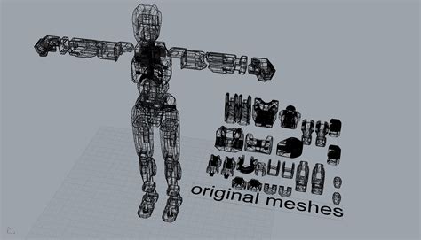 Dummy 13 Armor Step Files By Ubermeisters Download Free Stl Model