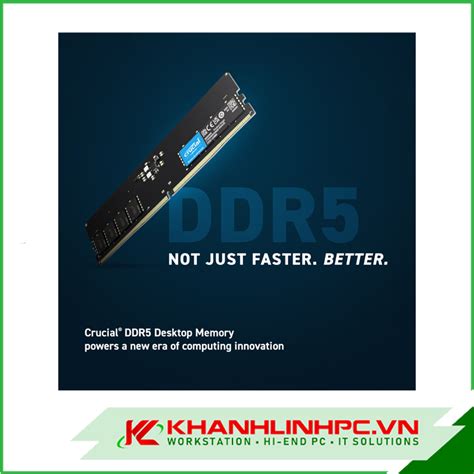 Ram Crucial 16gb Ddr5 4800 Udimm Cl40 16gbit