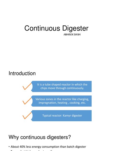 Continuous Digester Pdf Anaerobic Digestion Industries
