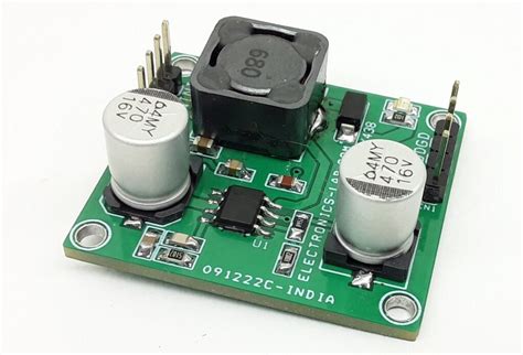 Step Up Dc Dc Converter 12v Output 5v Input Electronics Lab