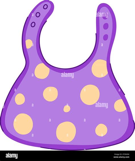 Food Bib Cartoon Vector Illustration Stock Vector Image And Art Alamy