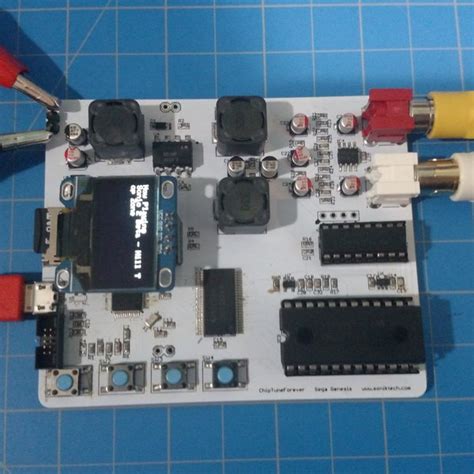 Sega Genesis Native Hardware Chiptune Synthesizer