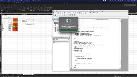 GitHub C Pilot Stock Analysis Module VBA Work