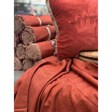 Håndvevet Pledd I Resirkulert Ull Fine Design