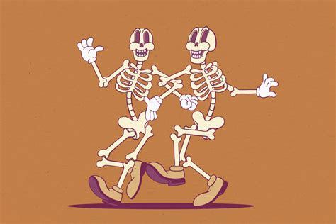 Skeleton Creation Kit On Yellow Images Creative Store 137136