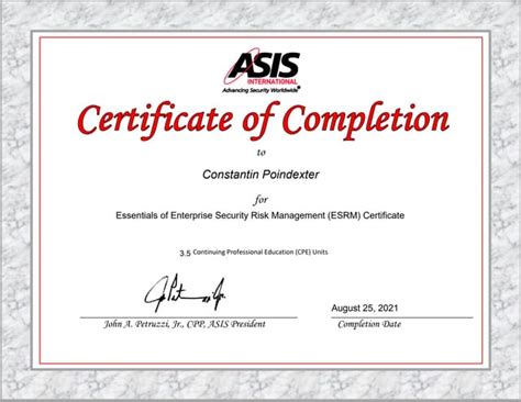 Enterprise Security Risk Management Esrm 2021 Pdf Education