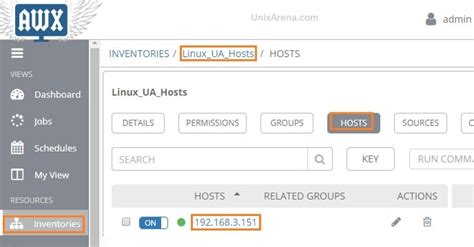 Ansible Tower Awx Creating New Job Template Unixarena
