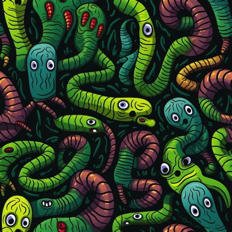 Premium Photo Unraveling The Enigma The Creepy Worm Pattern Revealed