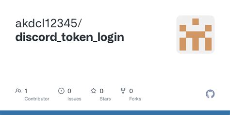 GitHub Akdcl Discord Token Login