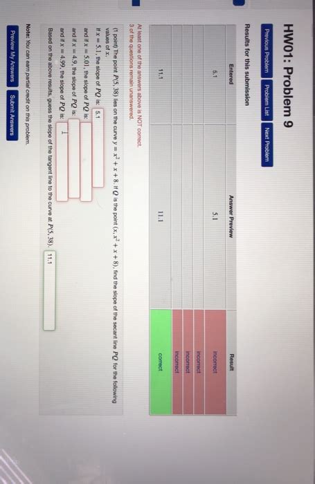 Solved Hw01 Problem 9 Previous Problem Problem List Next