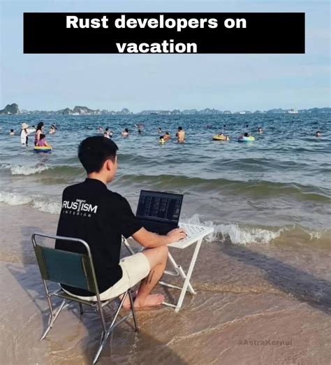 Rustdevsonvacation Rprogrammerhumor